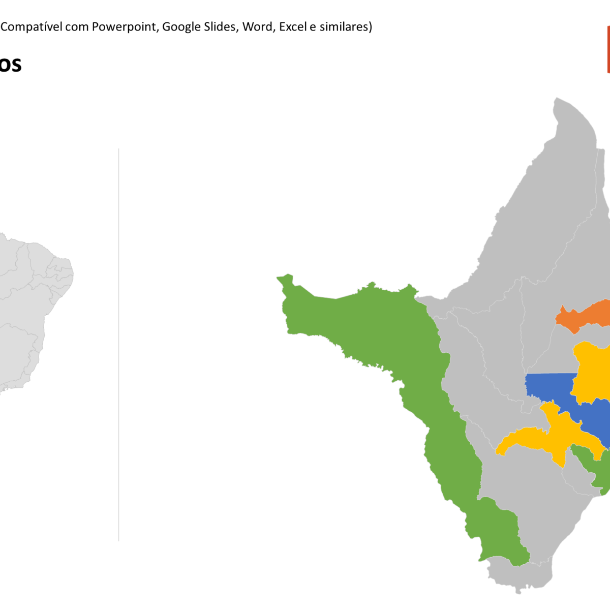 Arquivo de Mesorregiões - Página 2 de 3 - Mapas BR