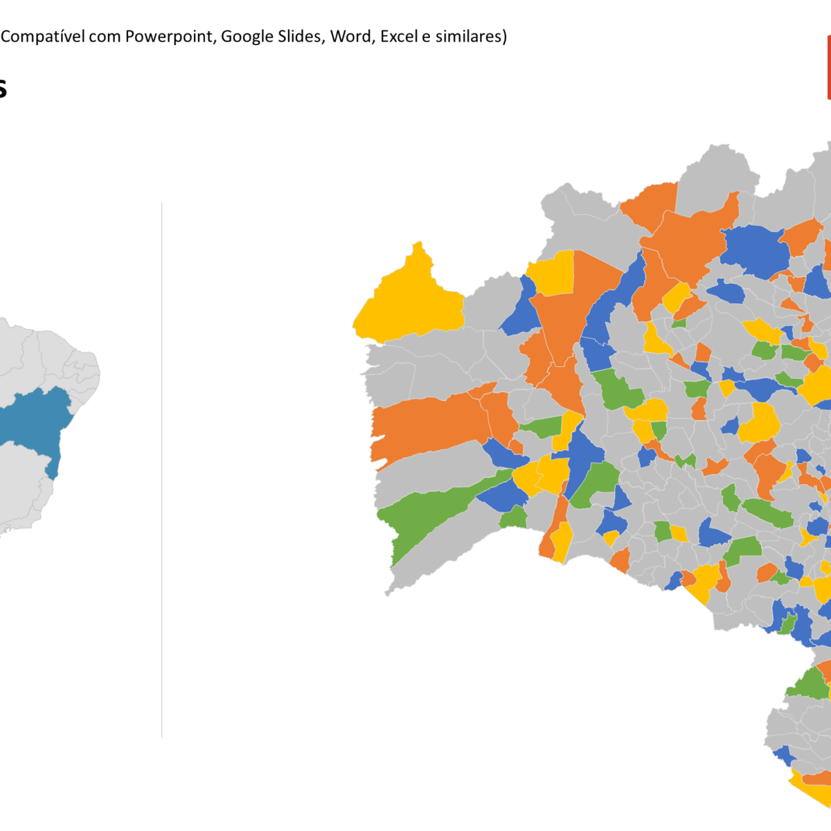 Arquivo de Municípios - Mapas BR