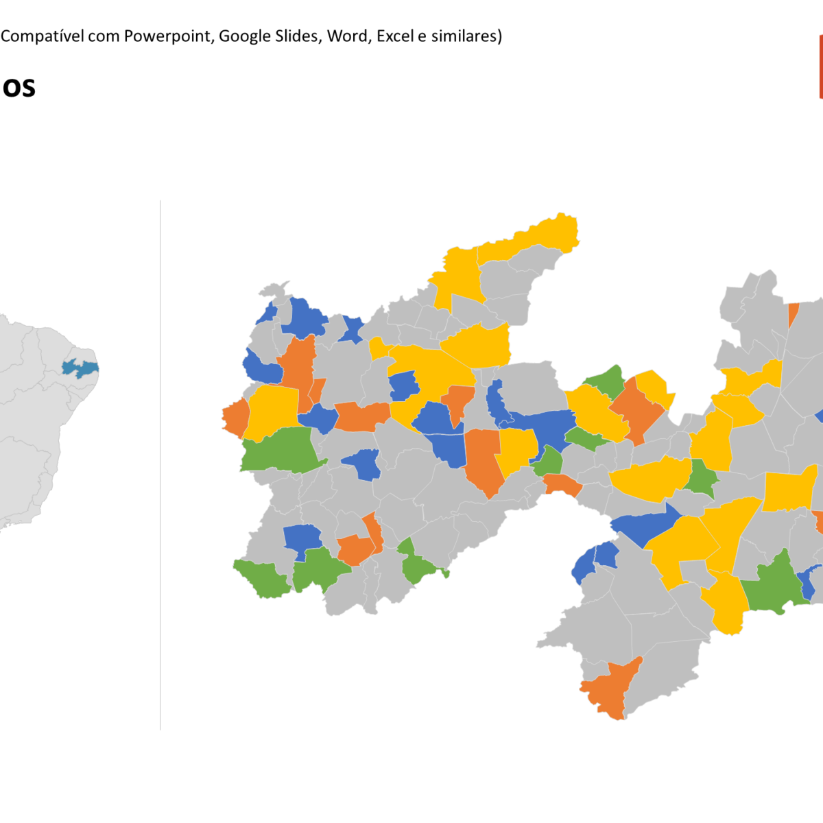 Arquivo de Municípios - Mapas BR