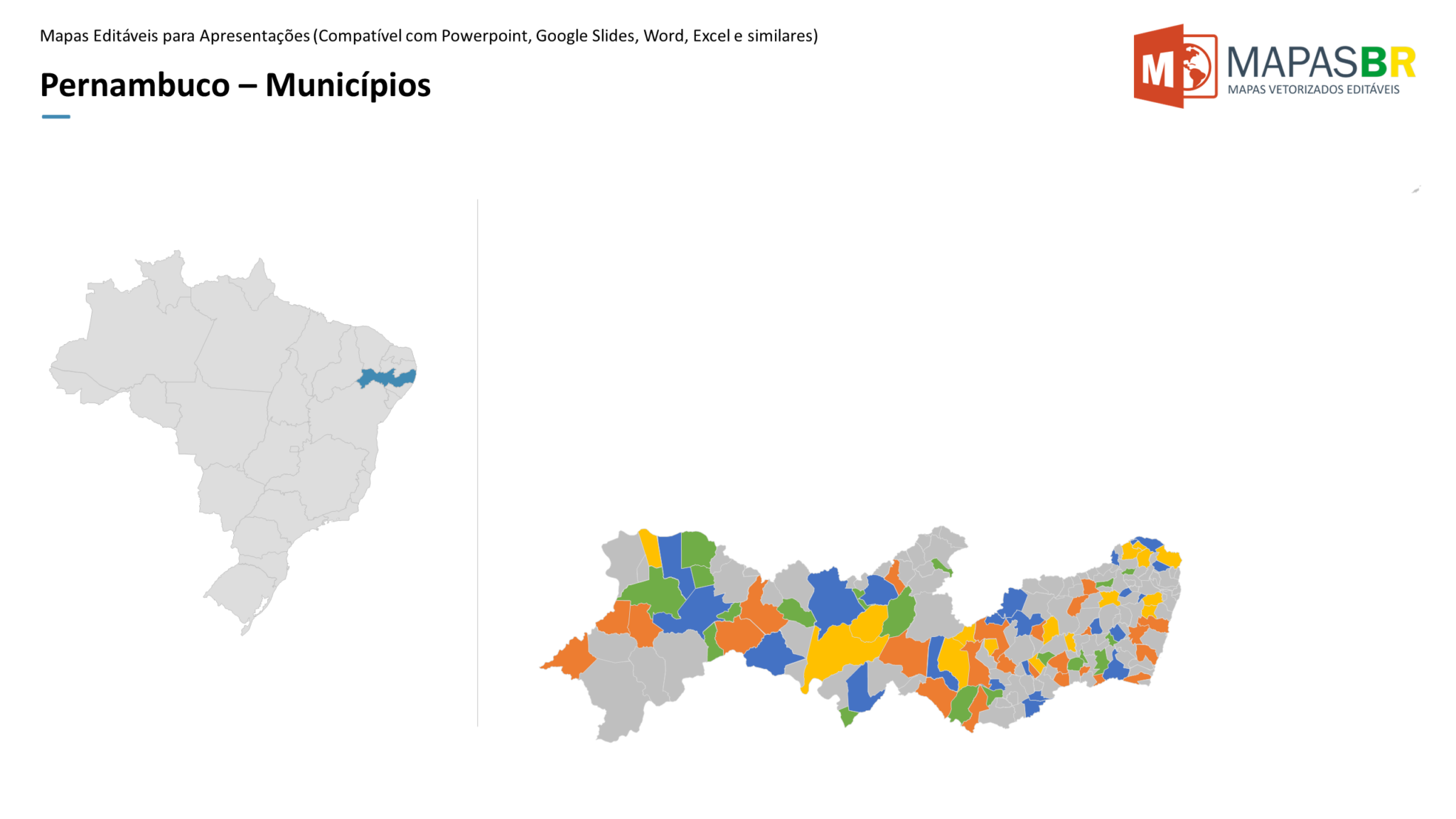 Pacotão de Mapas - Todos os Estados e Municípios do Brasil em ...