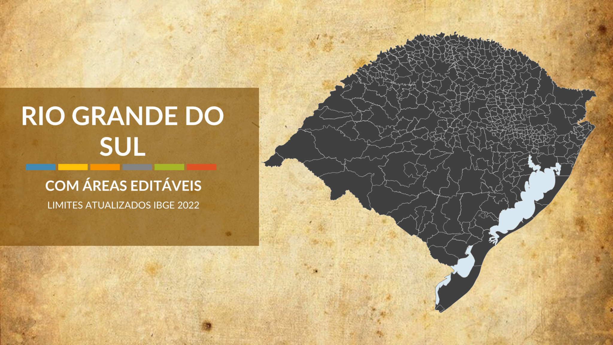 Mapas de Santa Catarina - Municípios e Regiões - Powerpoint - Mapas BR
