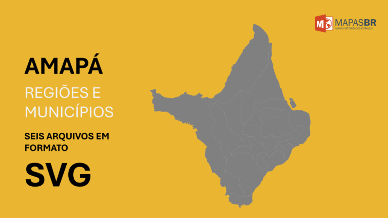 Mapas do Amapá - Municípios e Regiões em SVG - Mapas BR