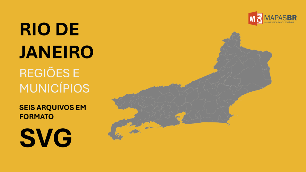 Mapas do Rio de Janeiro - Municípios e Regiões em SVG - Mapas BR