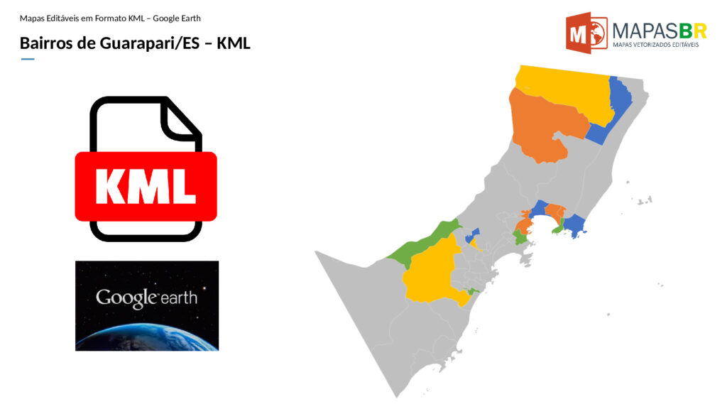 Bairros de Guarapari/ES em KML (Google Earth) - Mapas BR